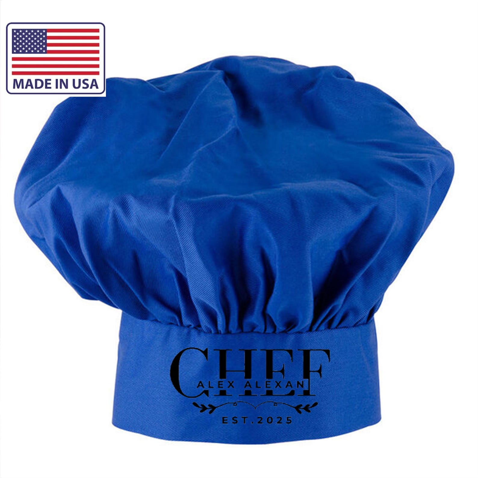 Professional Chef Hat, Best Gift Printed Chef Hat, Chef Gift for Dad ...