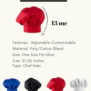 Professional Chef Hat, Best Gift Printed Chef Hat, Chef Gift for Dad ...