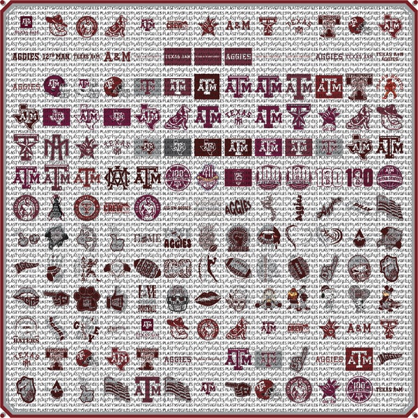 Texas A&m Svg Files for Cricut - Etsy
