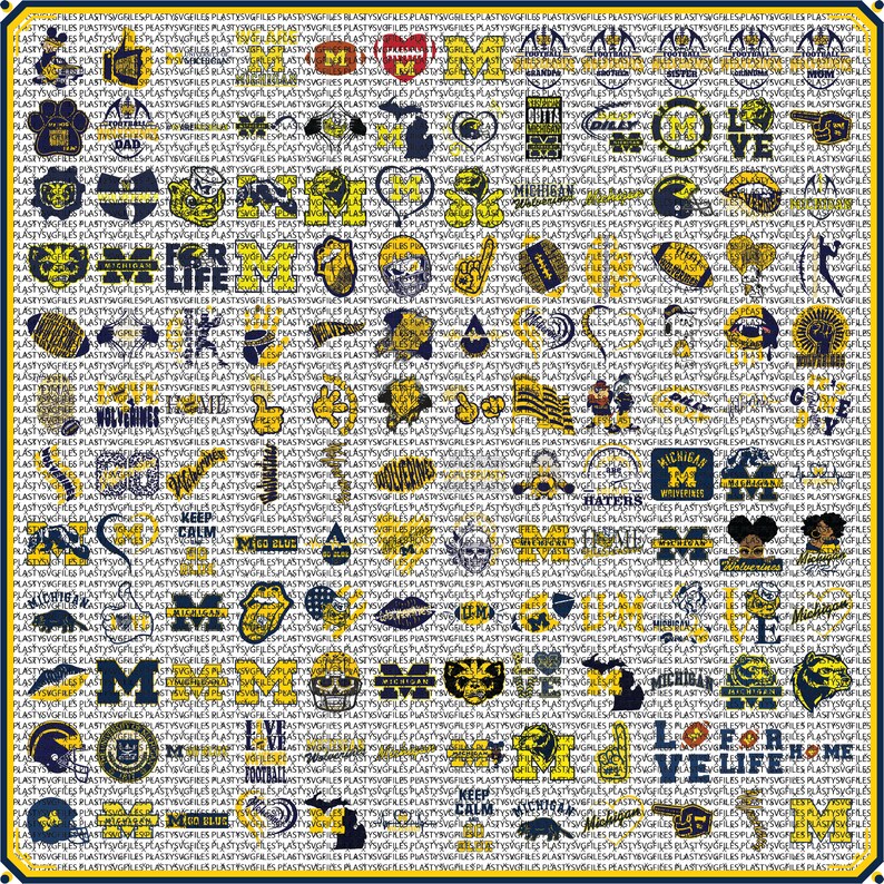 Wolverines SVG Files, Cut File for Cricut & Silhouette, Printable ...