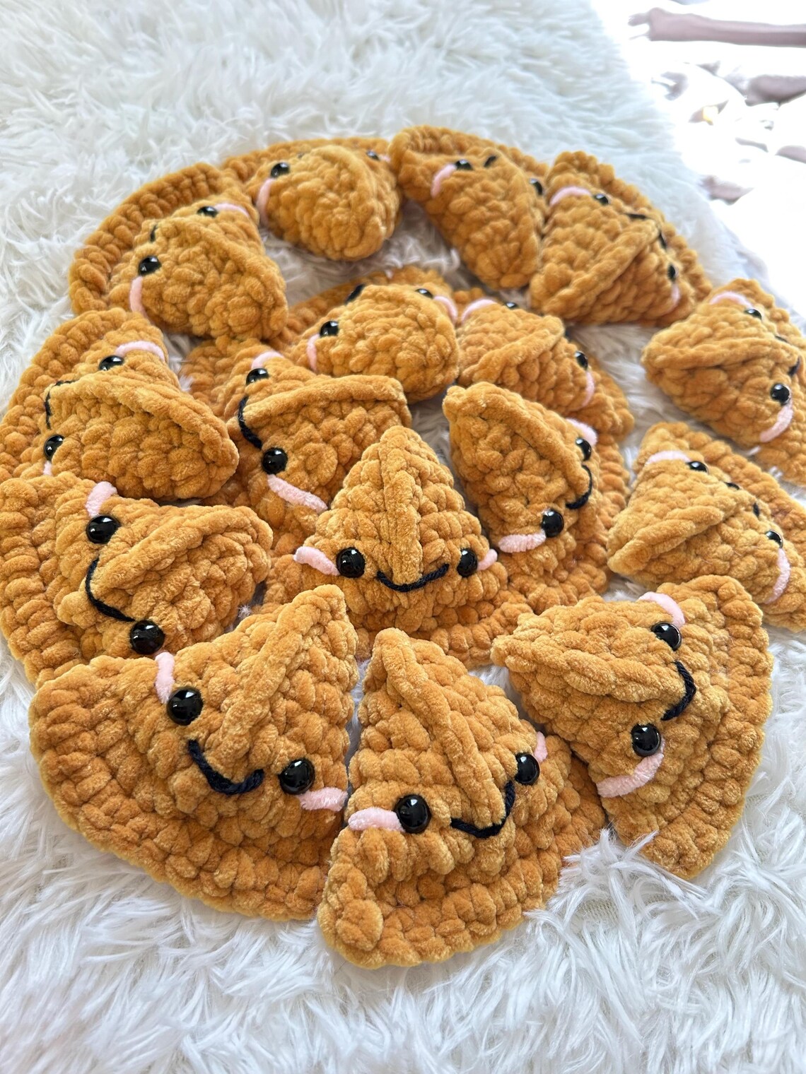 Crochet Samosa/sambusa Plush - Etsy