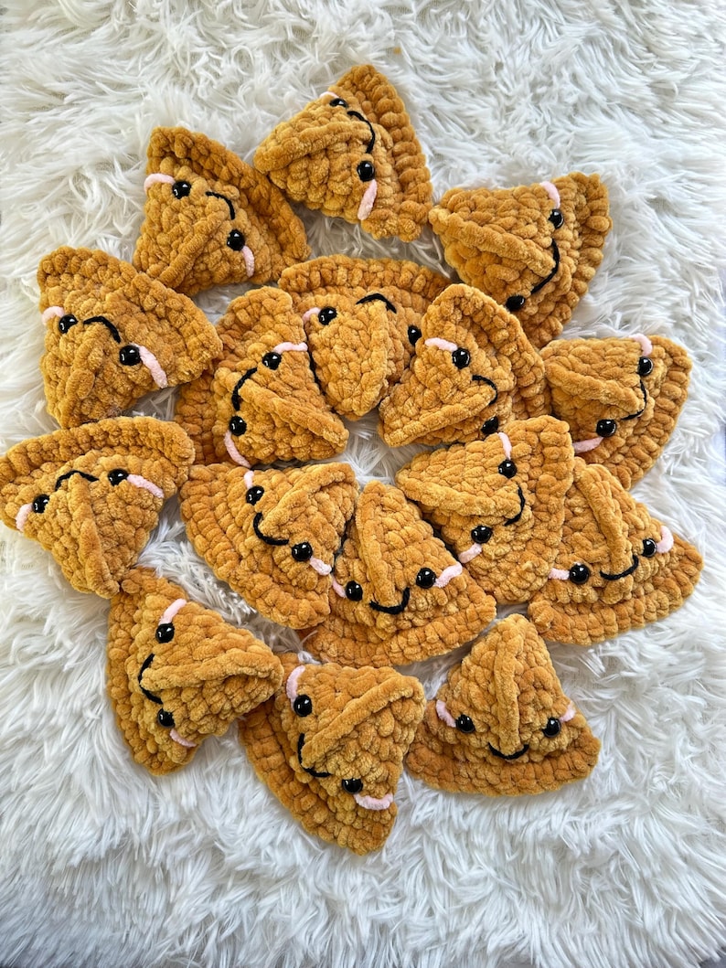 Crochet Samosa/sambusa Plush - Etsy