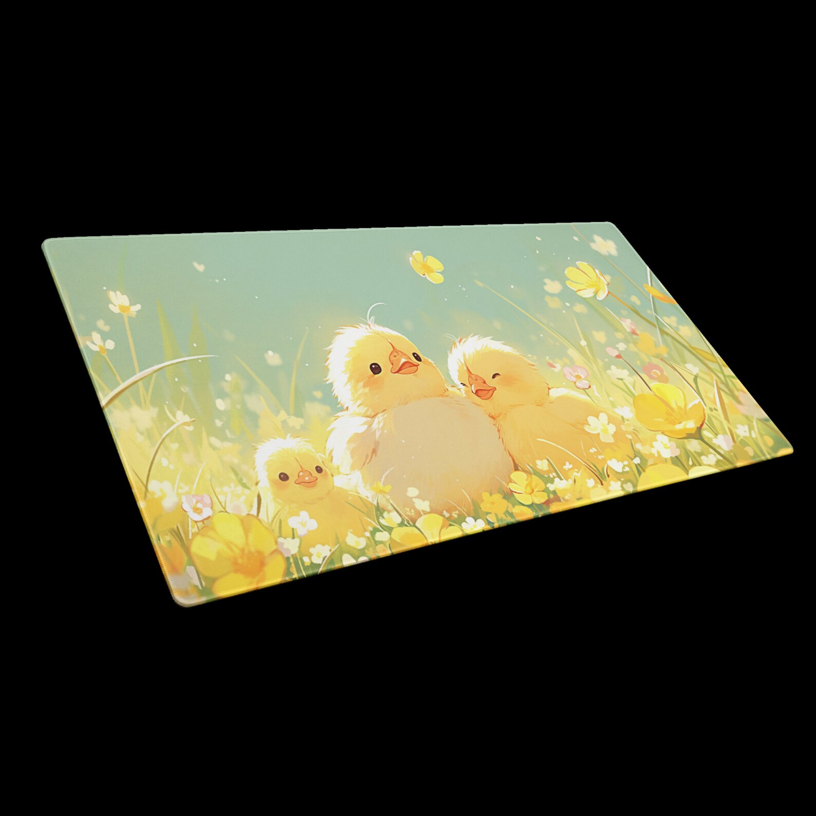 Mousepad Cute Baby Chickens Desk Mat Playmat 3 Sizes Available - Etsy