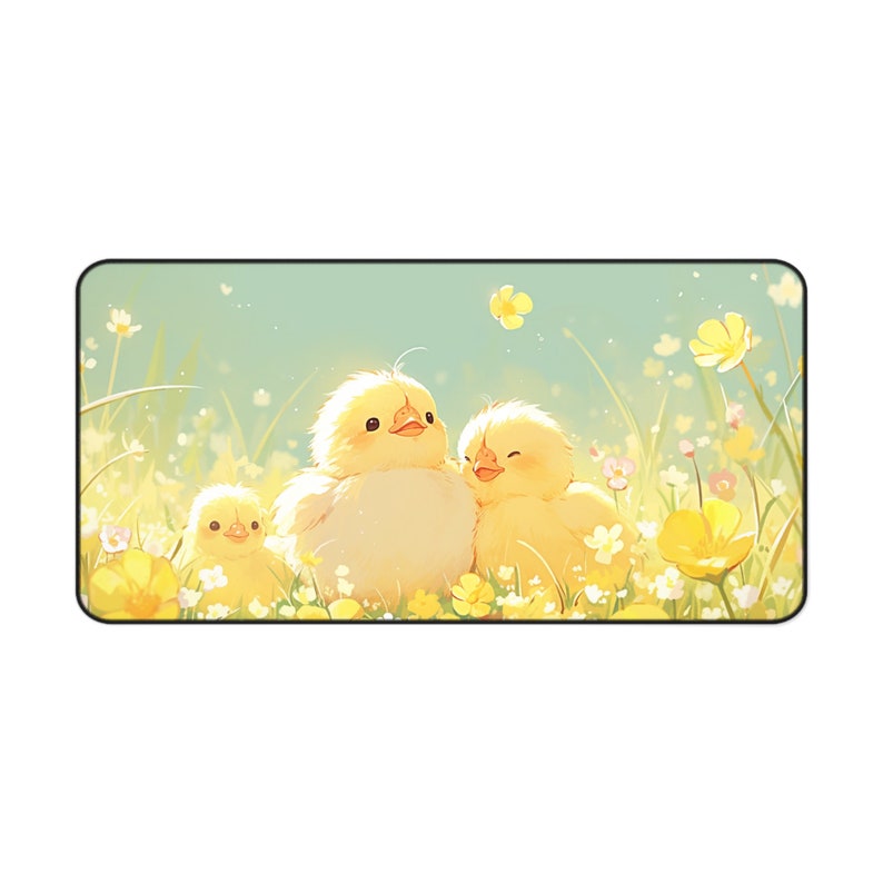 Mousepad Cute Baby Chickens Desk Mat Playmat 3 Sizes Available - Etsy