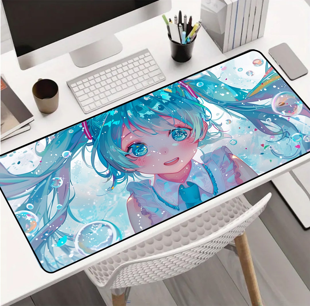 Hatsune Miku Mousepad Fan Art 3 Sizes Available - Etsy