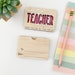 Teacher Appreciation SVG File | Teacher Gift Card Holder Laser File ...