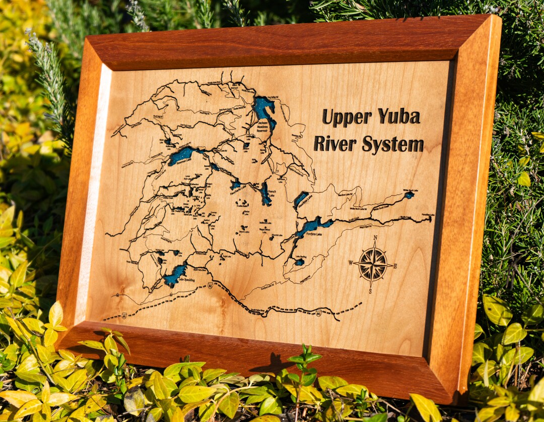 Custom Engraved Maps - Etsy