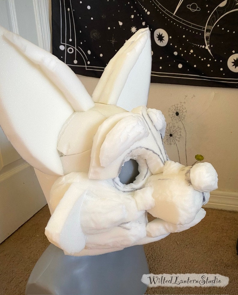 Custom Foam Fursuit Head Base QUICK TAT - Etsy