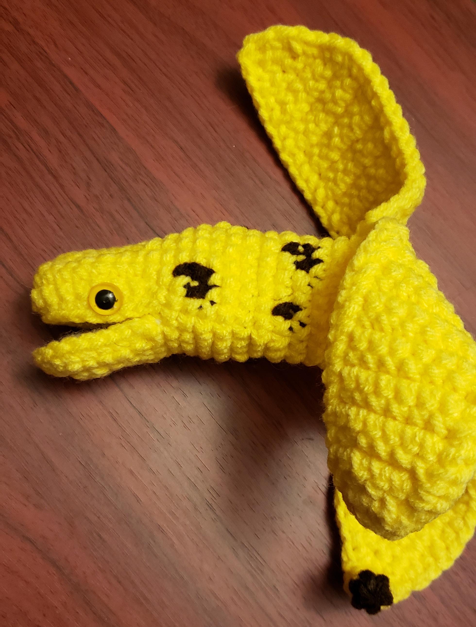 Banana (p)eel Crochet Pattern (no Sew) - Etsy
