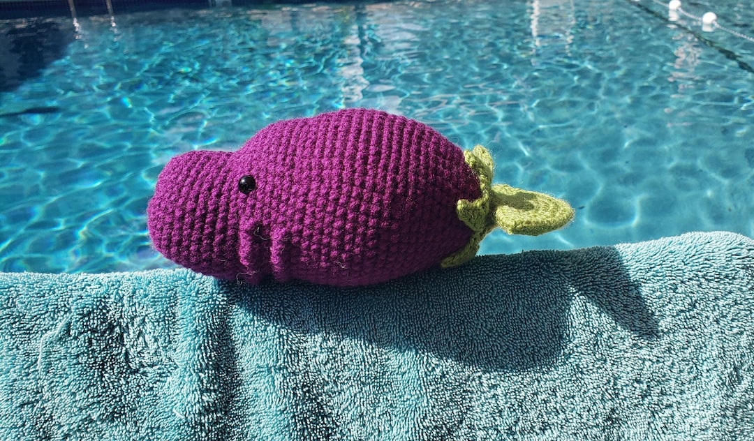 Eggplanatee Crochet Pattern - Etsy