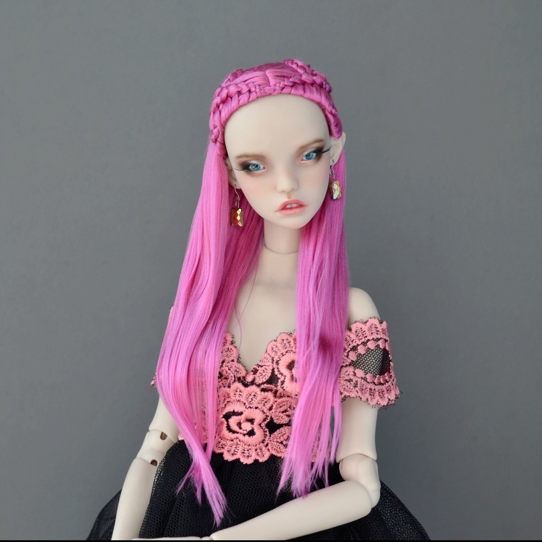 Natural Silk Wig for Popovy Sisters and Other Bjd Dolls Hair - Etsy