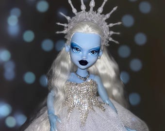 Repainted OOAK Abby Bominable Monster High G3 Doll - Etsy