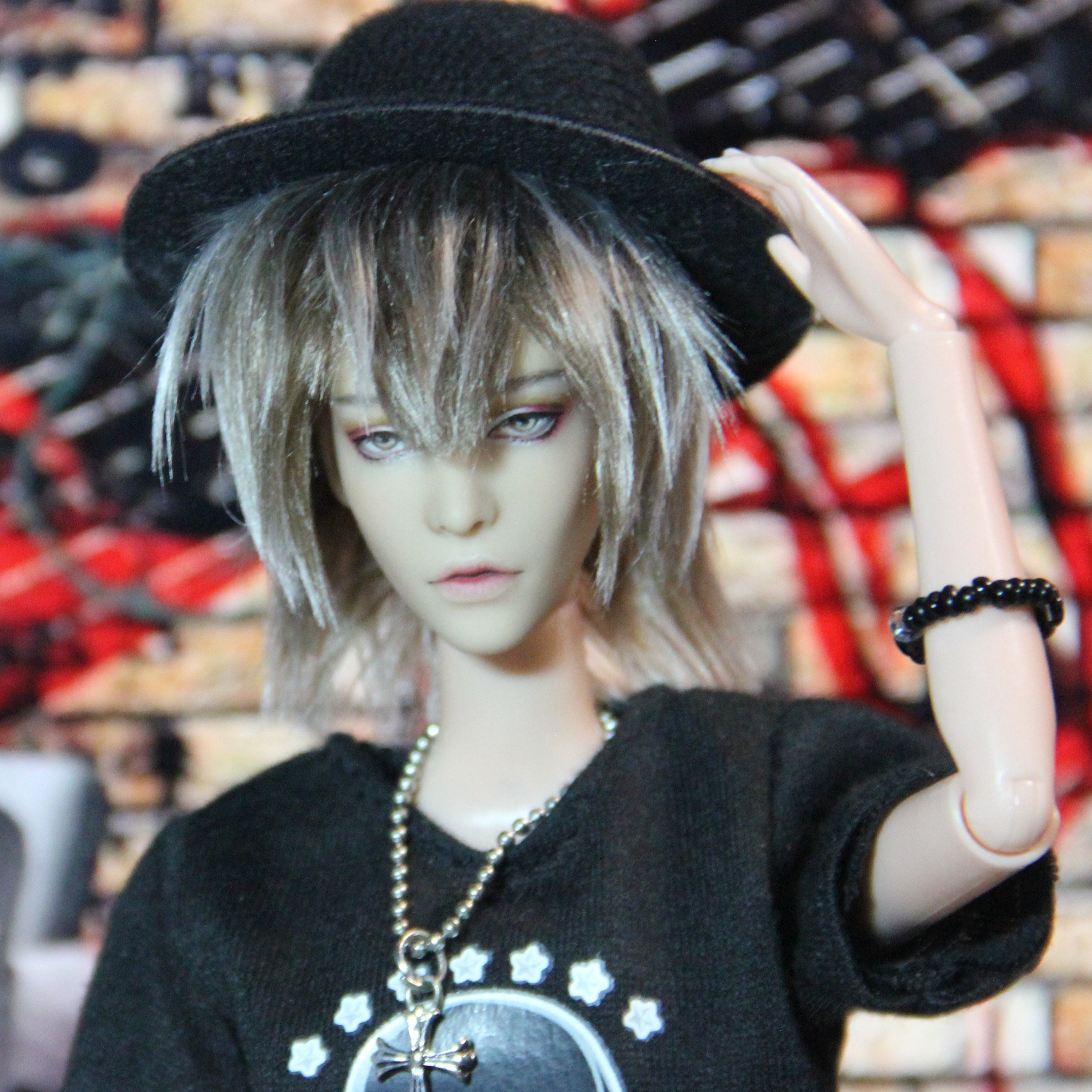 OOAK Custom Mengf Fashion Doll Head Visual Rock Style 1:6 Scale - Etsy