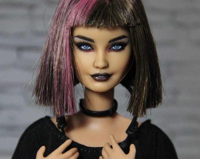 Custom Barbie Doll Skipper Head Repaint Short Hair OOAK - Etsy