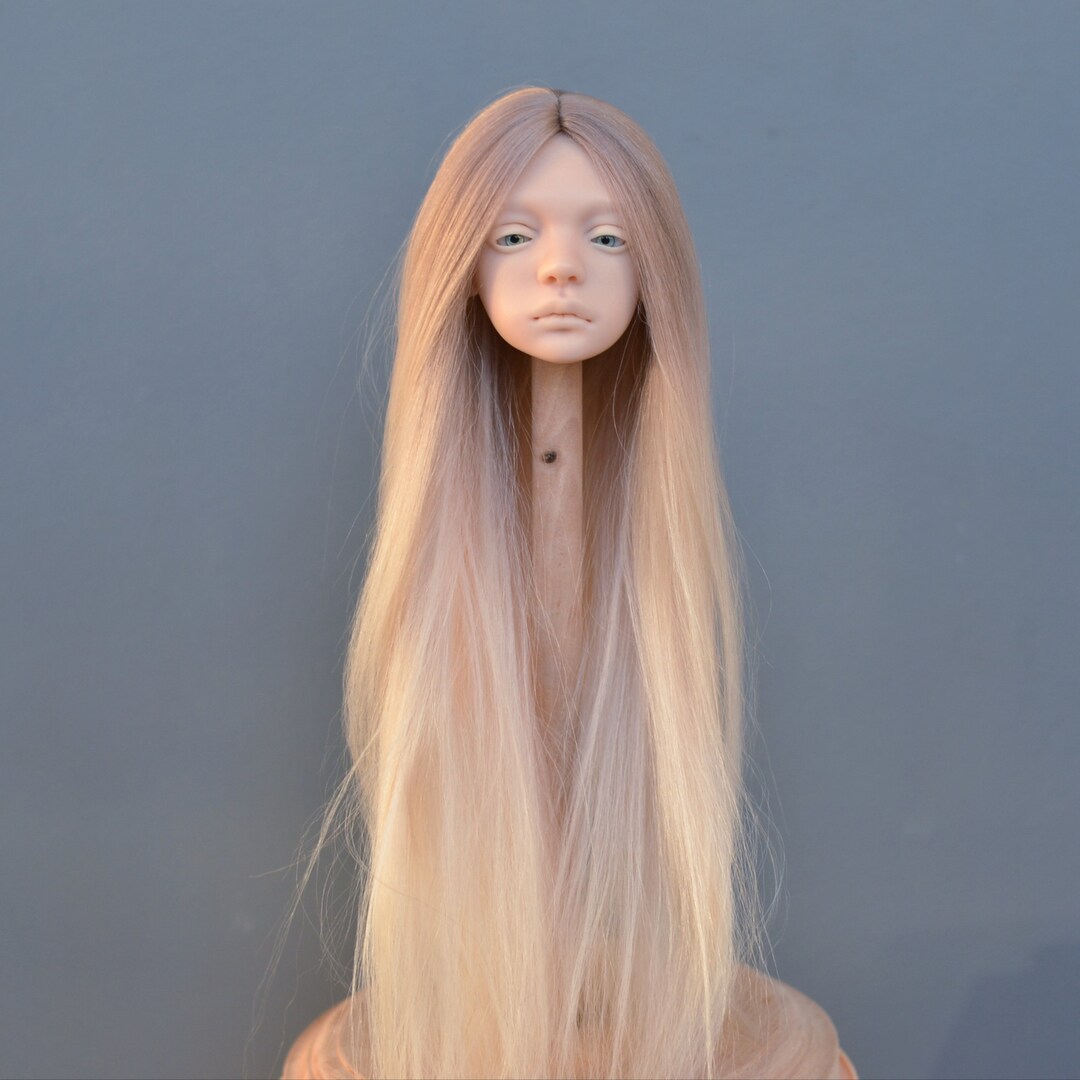 Ombre Alpaca Wig for Ptichka Lora, Pushkina Sugarbone and Others 11 Cm ...
