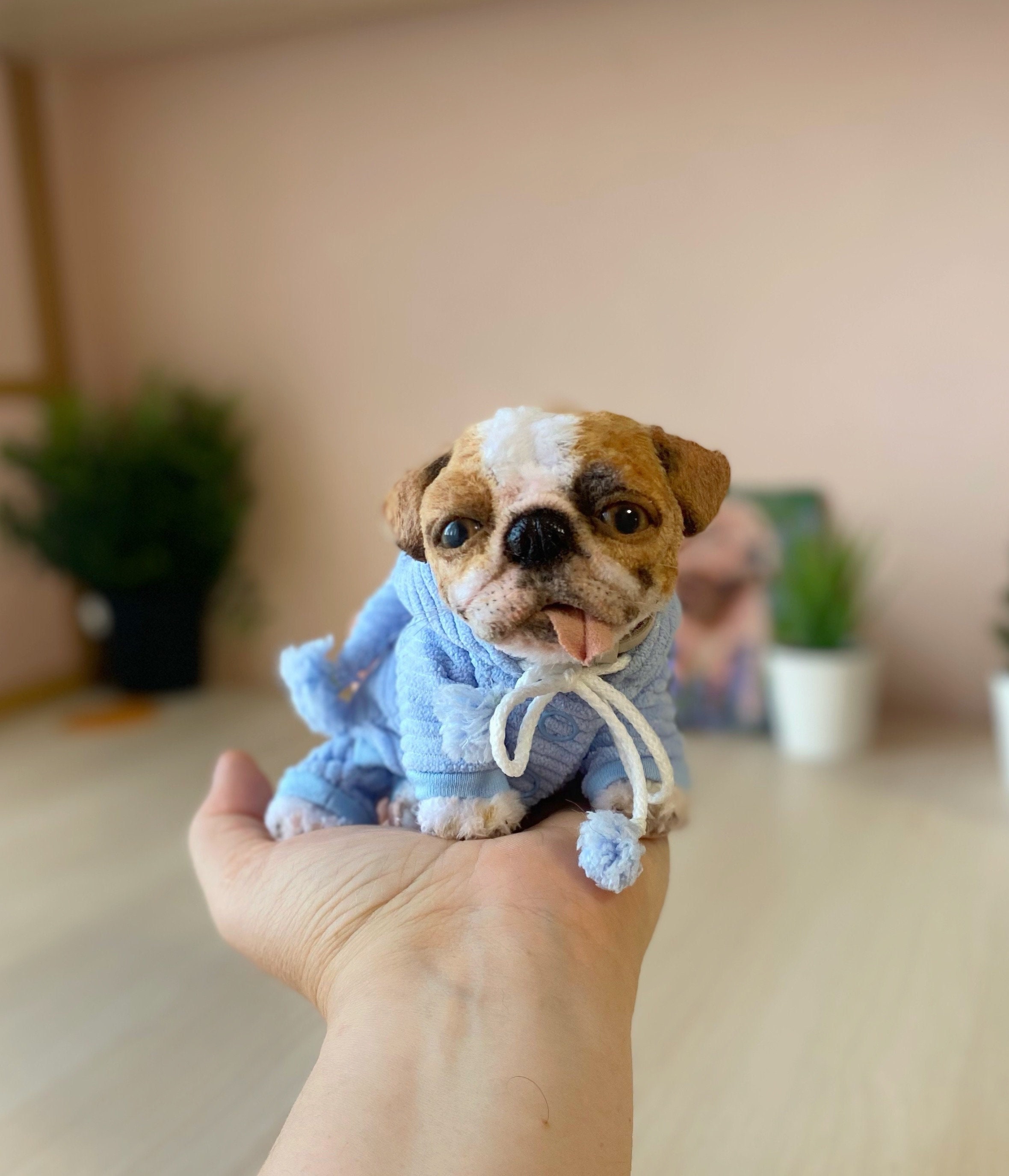 Realistic english bulldog stuffed animal store