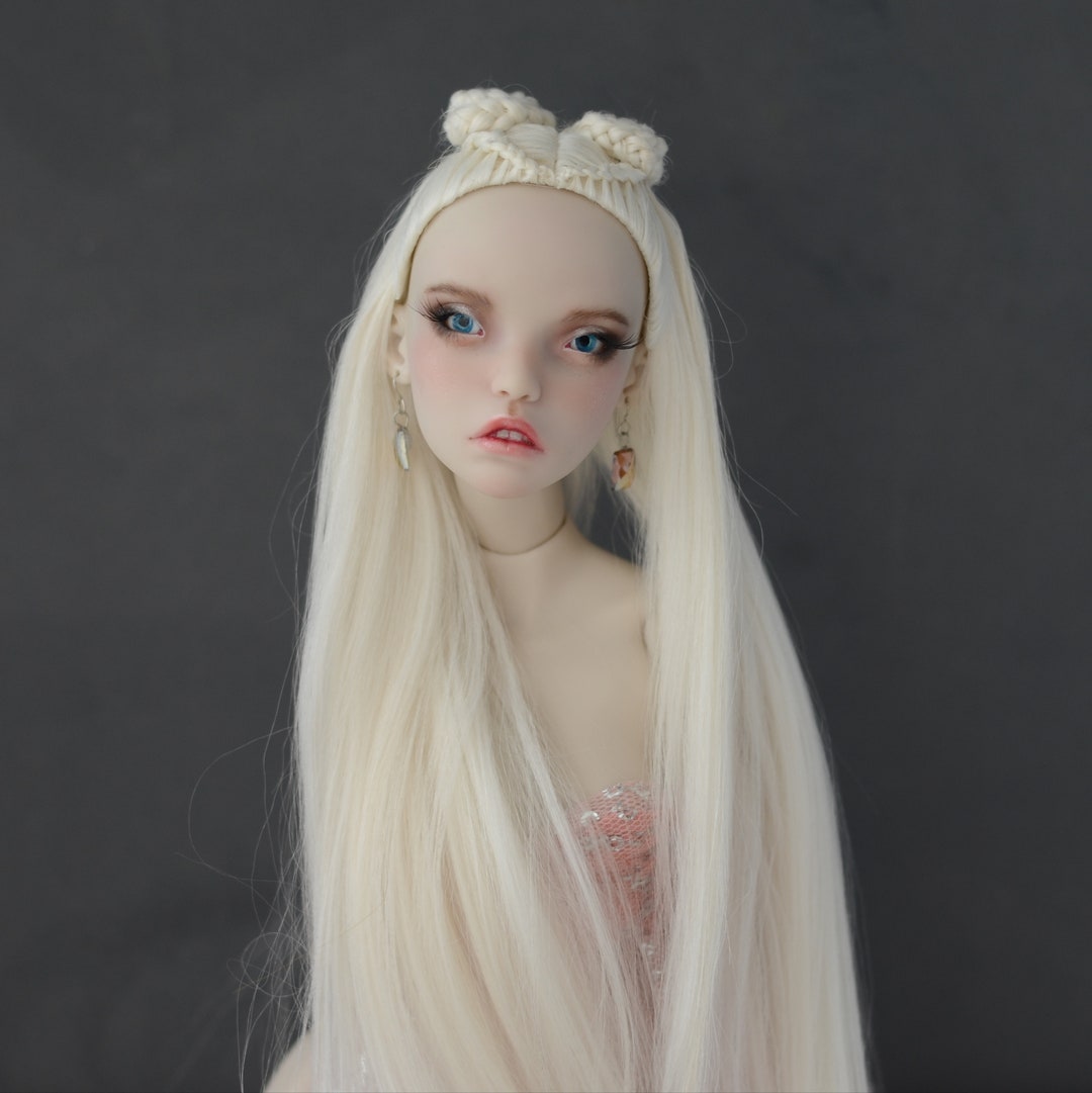 Natural Alpaca Wig for Popovy Sisters, Mezhevika Bjd Dolls Hair - Etsy