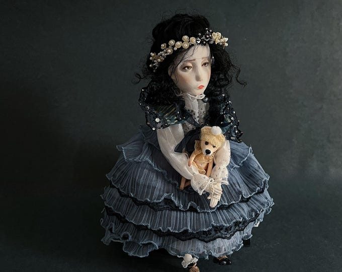 Lara Wooden Art Doll | Art Toy | Handmade Doll | Collectible Doll - Etsy