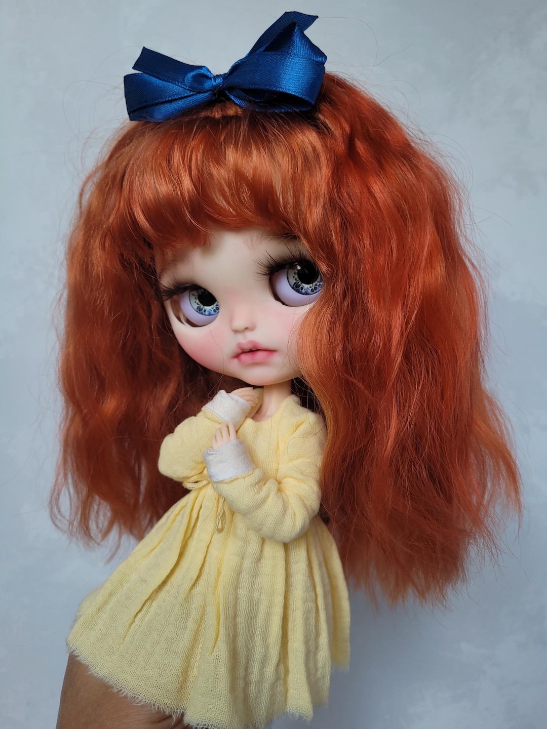 Blythe Doll Custom , Reroot, Obitsu 22 (s) Body, Skin White/natural - Etsy