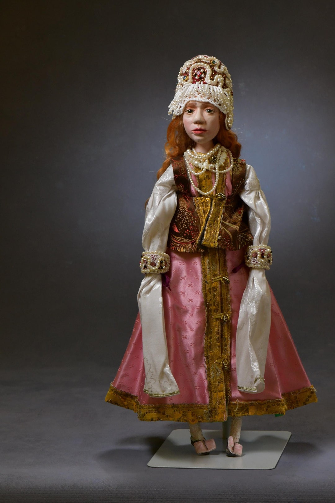 Art Doll Anna | 18th Century References | 50cm Height - Etsy