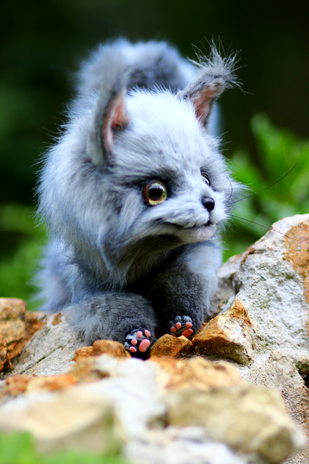 Kitten Savka Caring Home Cute Plush Toy Furr, Soft Animal Soft Toy ...