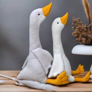 Goose Sewing Pattern: Large Stuffed Animal Toy (PDF Pattern) - Etsy