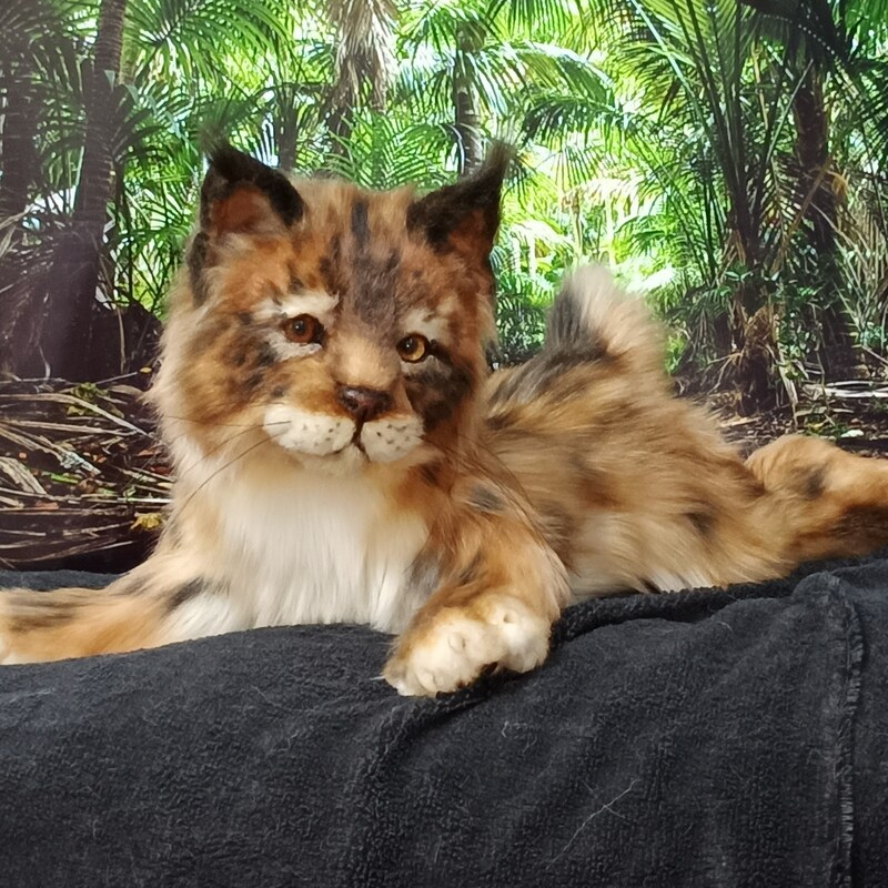 Stuffed Lynx - Etsy