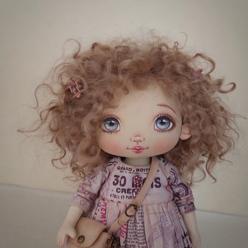 Textile Doll - Etsy
