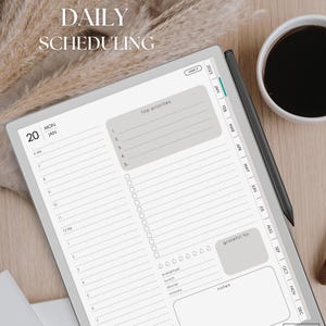 2025 Digital Planner for Remarkable Paper Pro | Daily, Weekly, Monthly ...