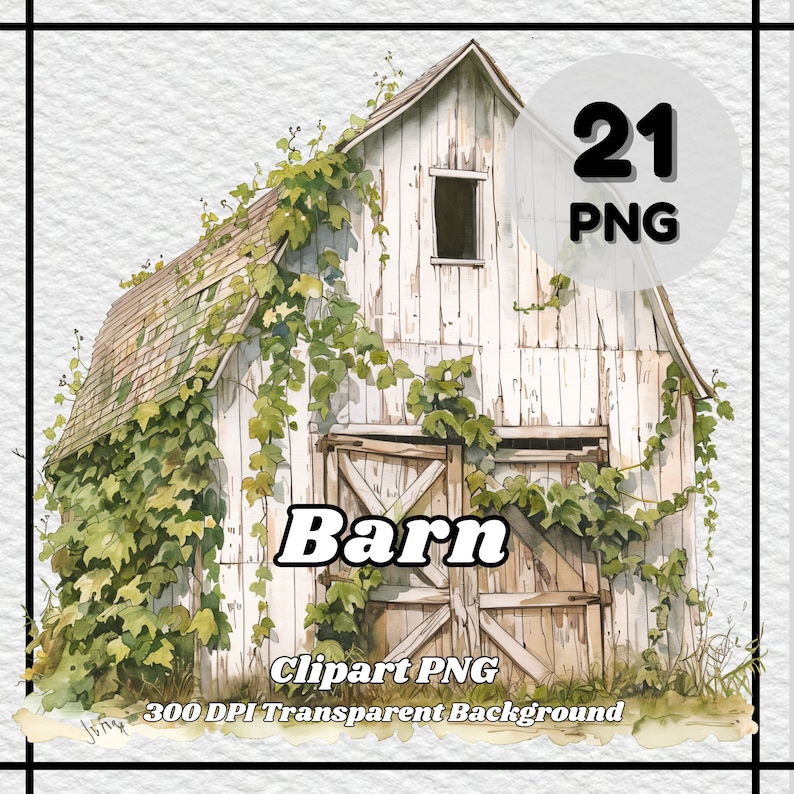 Barn PNG - 21 Barn Clipart - PNG Files, Transparent Background, 300 DPI ...