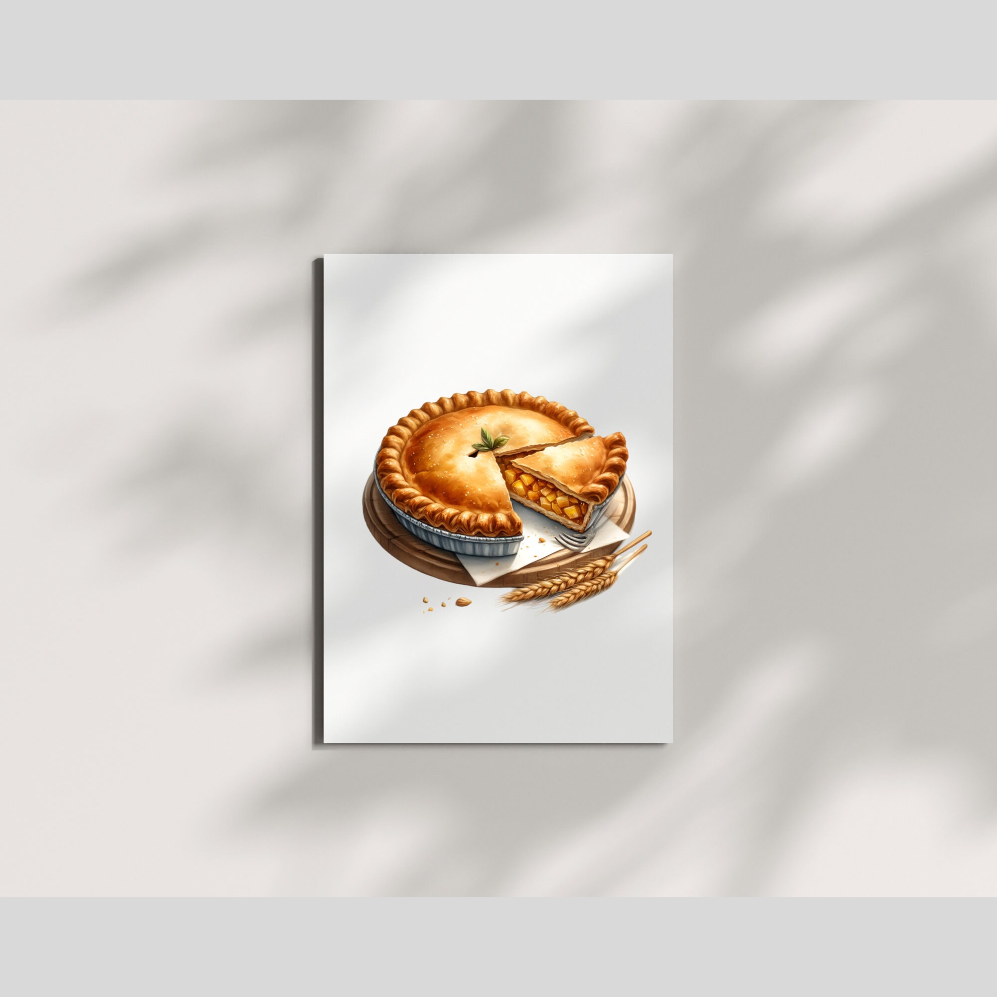 Pie PNG - 21 Pie Clipart - PNG Files, Transparent Background, 300 DPI ...