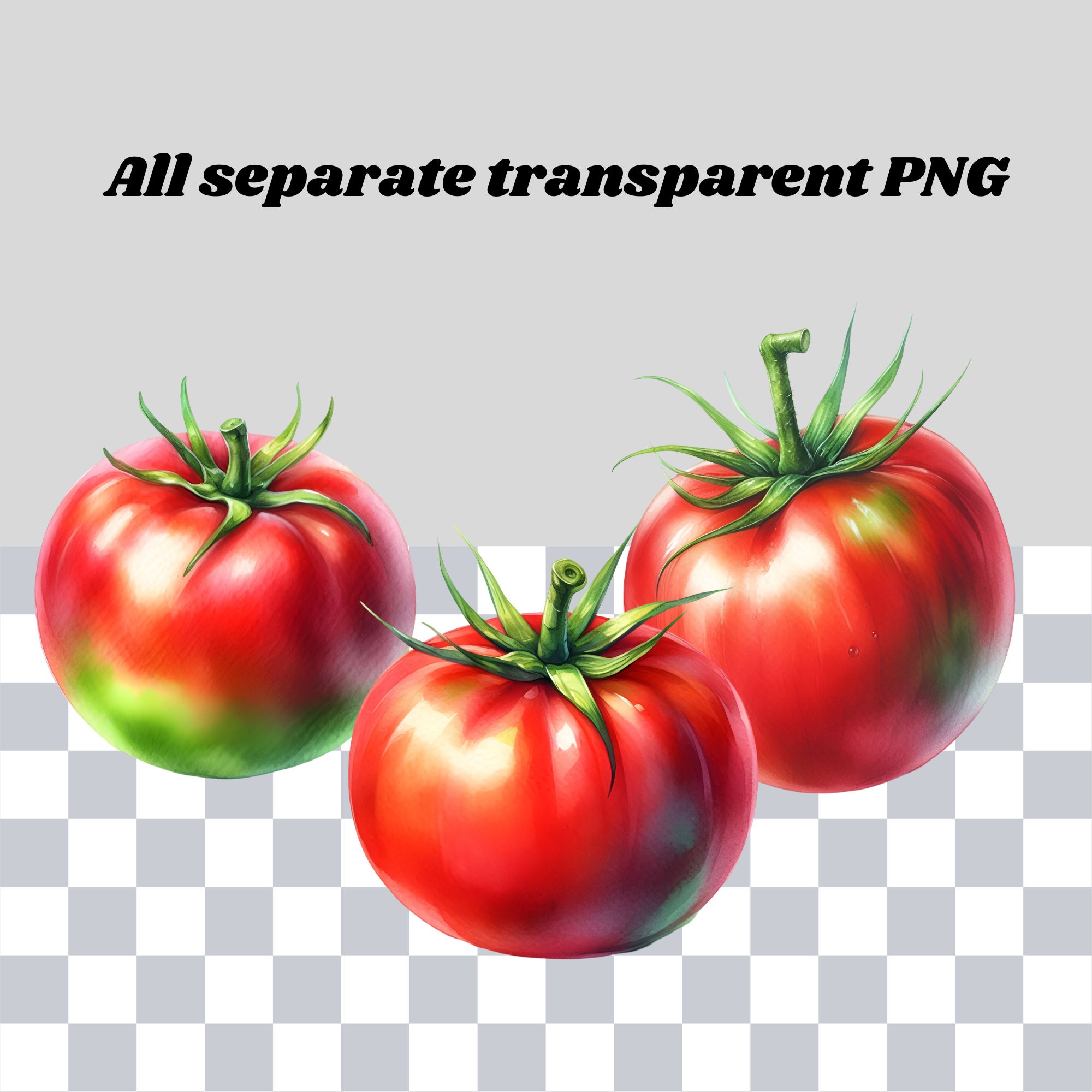 Tomato PNG - 21 Tomato Clipart - PNG Files, Transparent Background, 300 ...