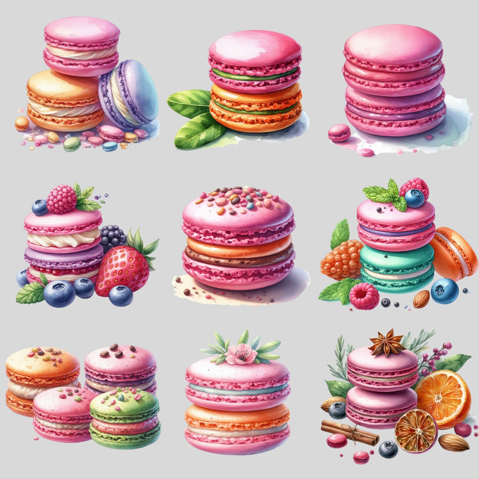 Macaron PNG - 21 Macaron Clipart - PNG Files, Transparent Background ...