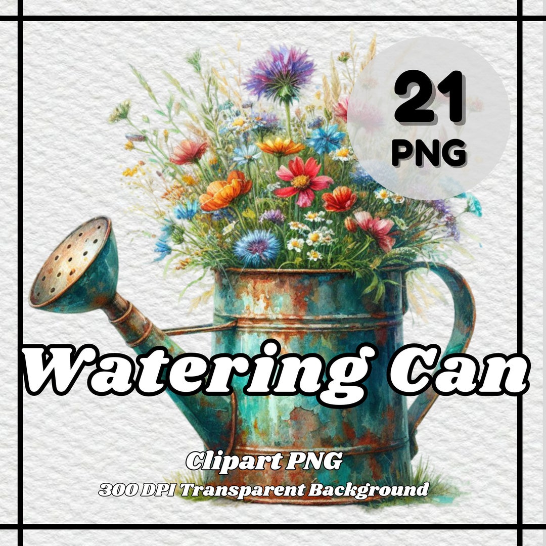 Watering Can PNG - 21 Watering Can Clipart - PNG Files, Transparent ...
