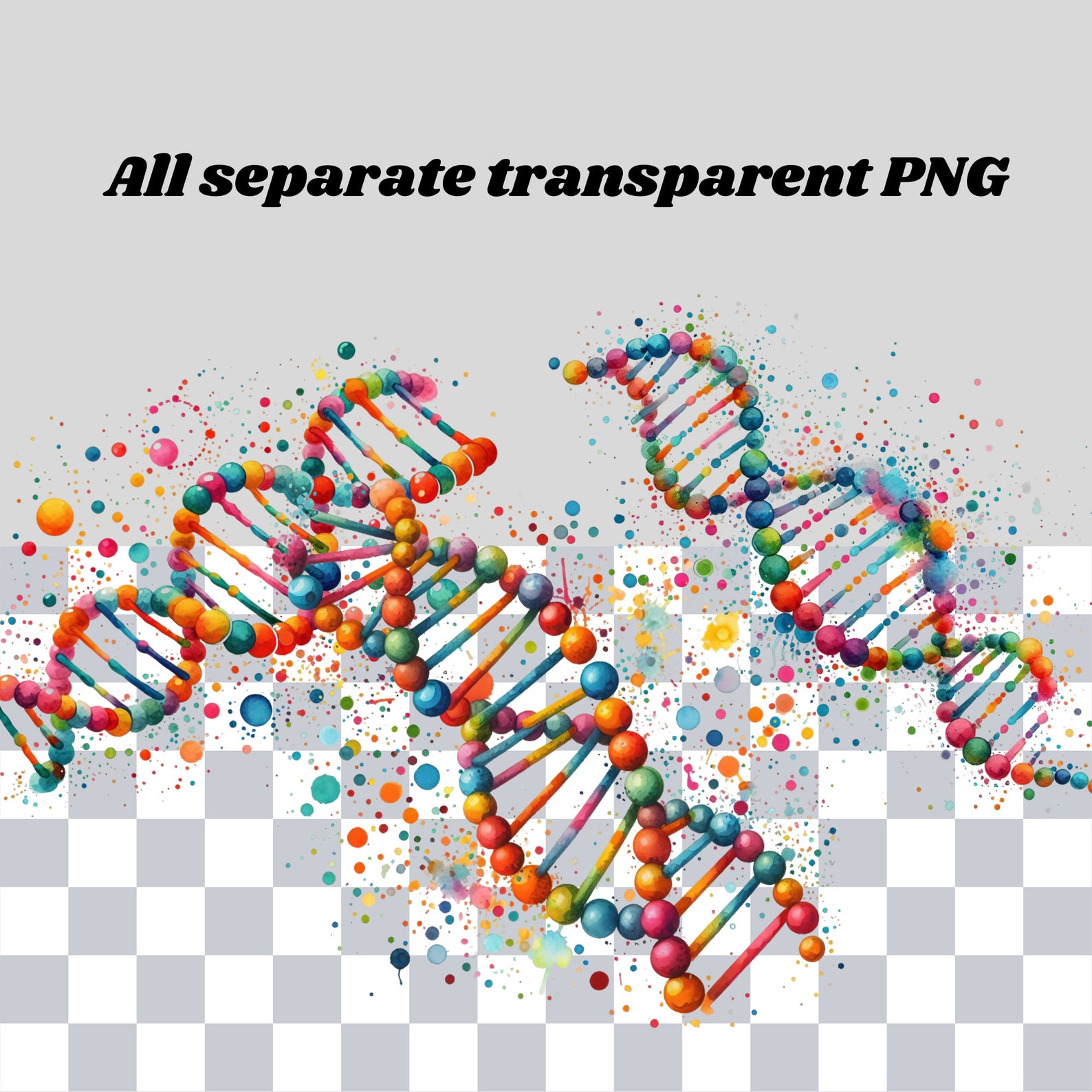 DNA Png - 21 DNA Clipart - Png Files, Transparent Background, 300 DPI ...