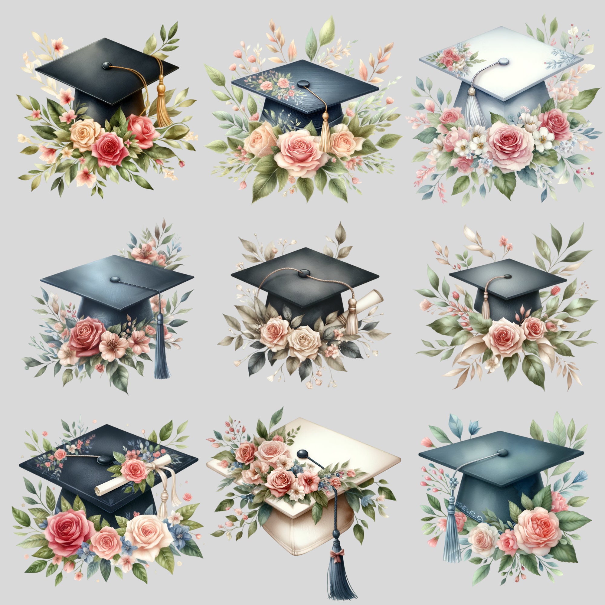 Graduation Hat PNG - 21 Graduation Hat Clipart - PNG Files, Transparent ...