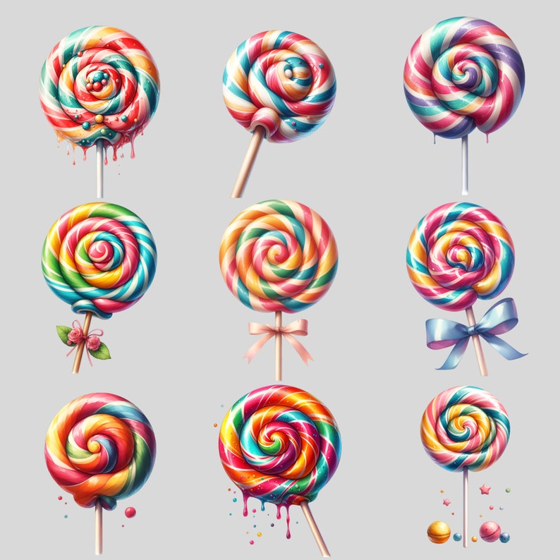 Lollipop PNG - 21 Lollipop Clipart - PNG Files, Transparent Background ...