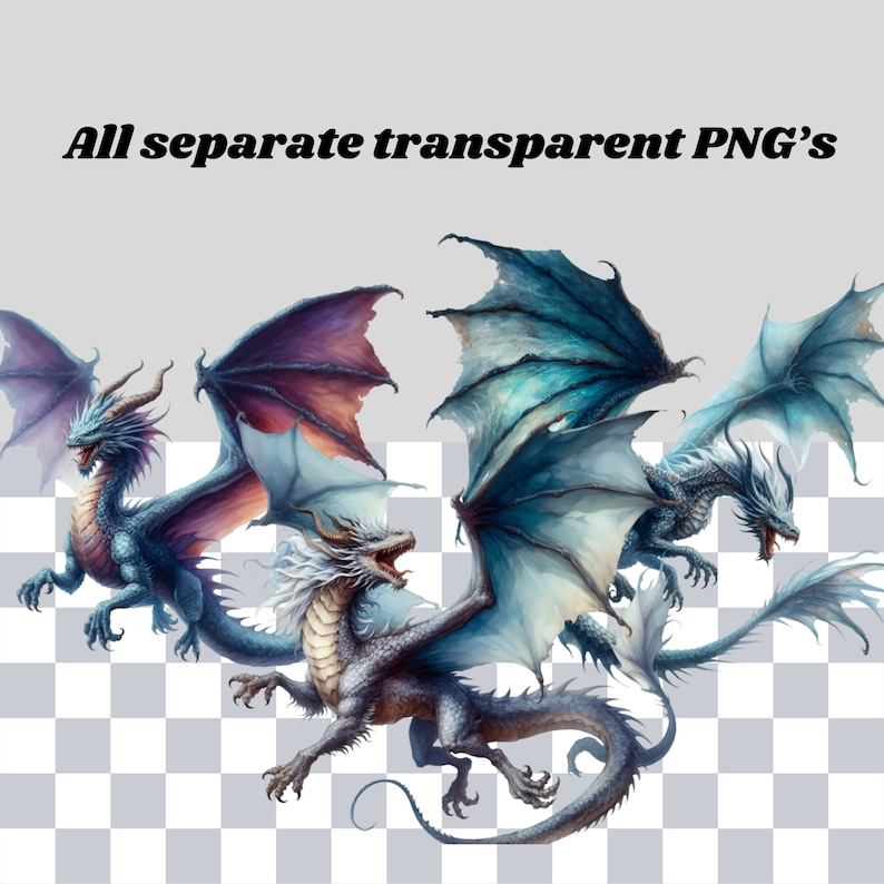 Dragon PNG - 21 Dragon Clipart - PNG Files, Transparent Background, 300 ...