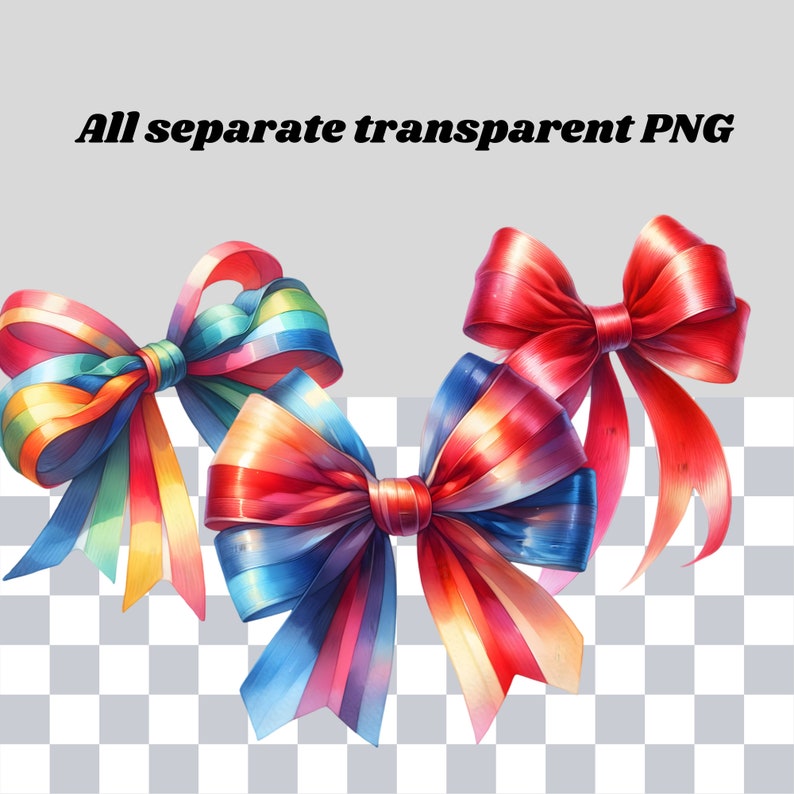 Bow PNG 21 Bow Clipart PNG Files, Transparent Background, 300 DPI ...