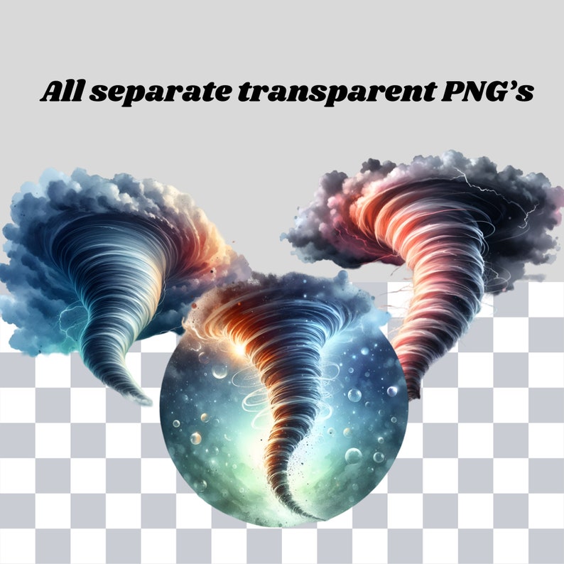 Tornado Clipart PNG - 21 Transparent Background Images (digital ...