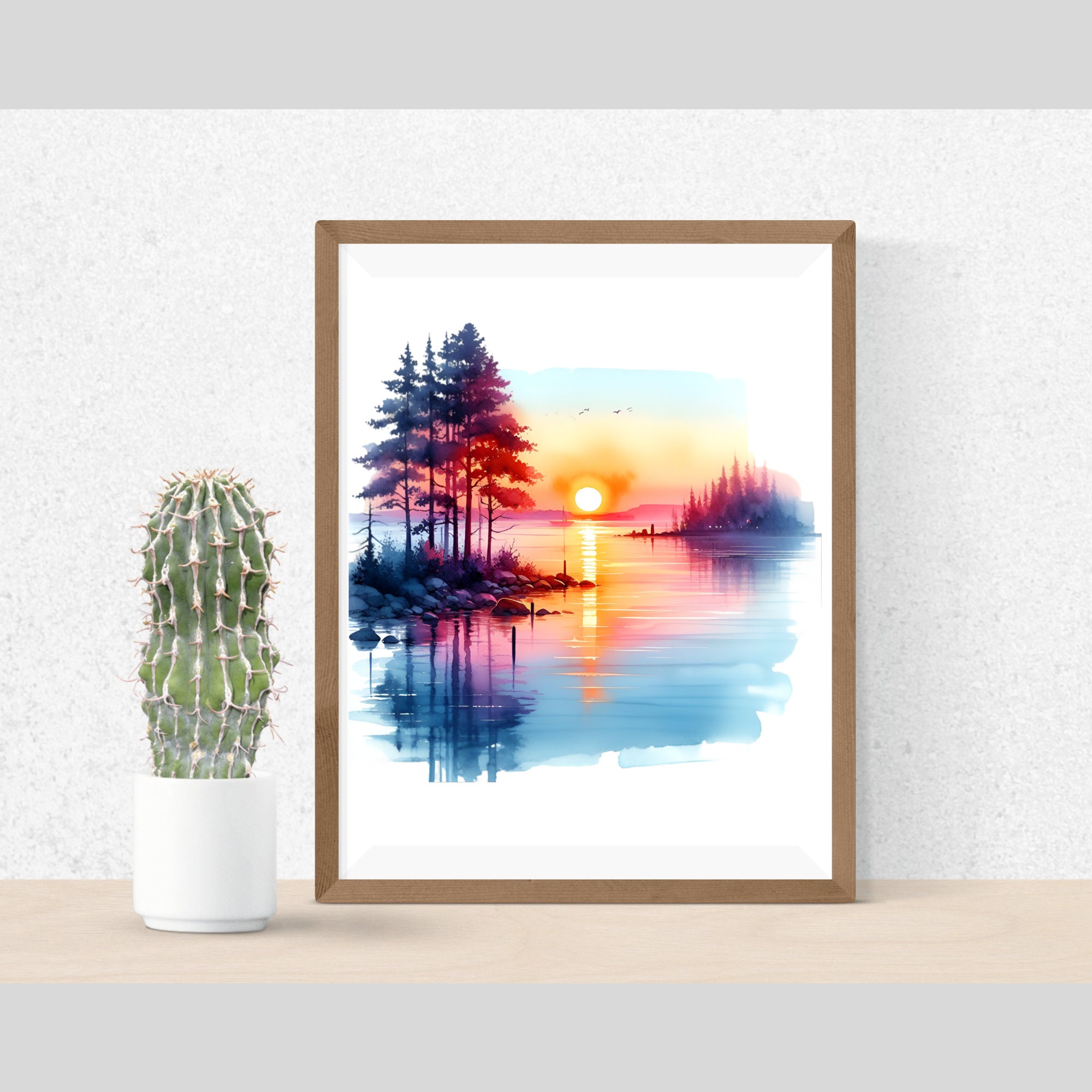 Sunset PNG - 21 Sunset Clipart - PNG Files, Transparent Background, 300 ...