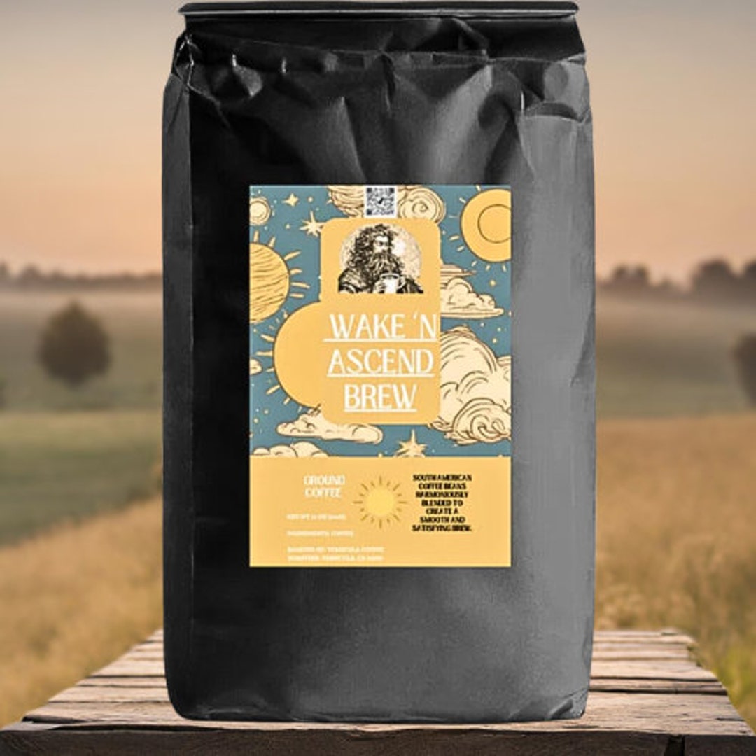 Celestial Alchemy Coffee Fresh Light Roast Ground Coffee Specialty ...