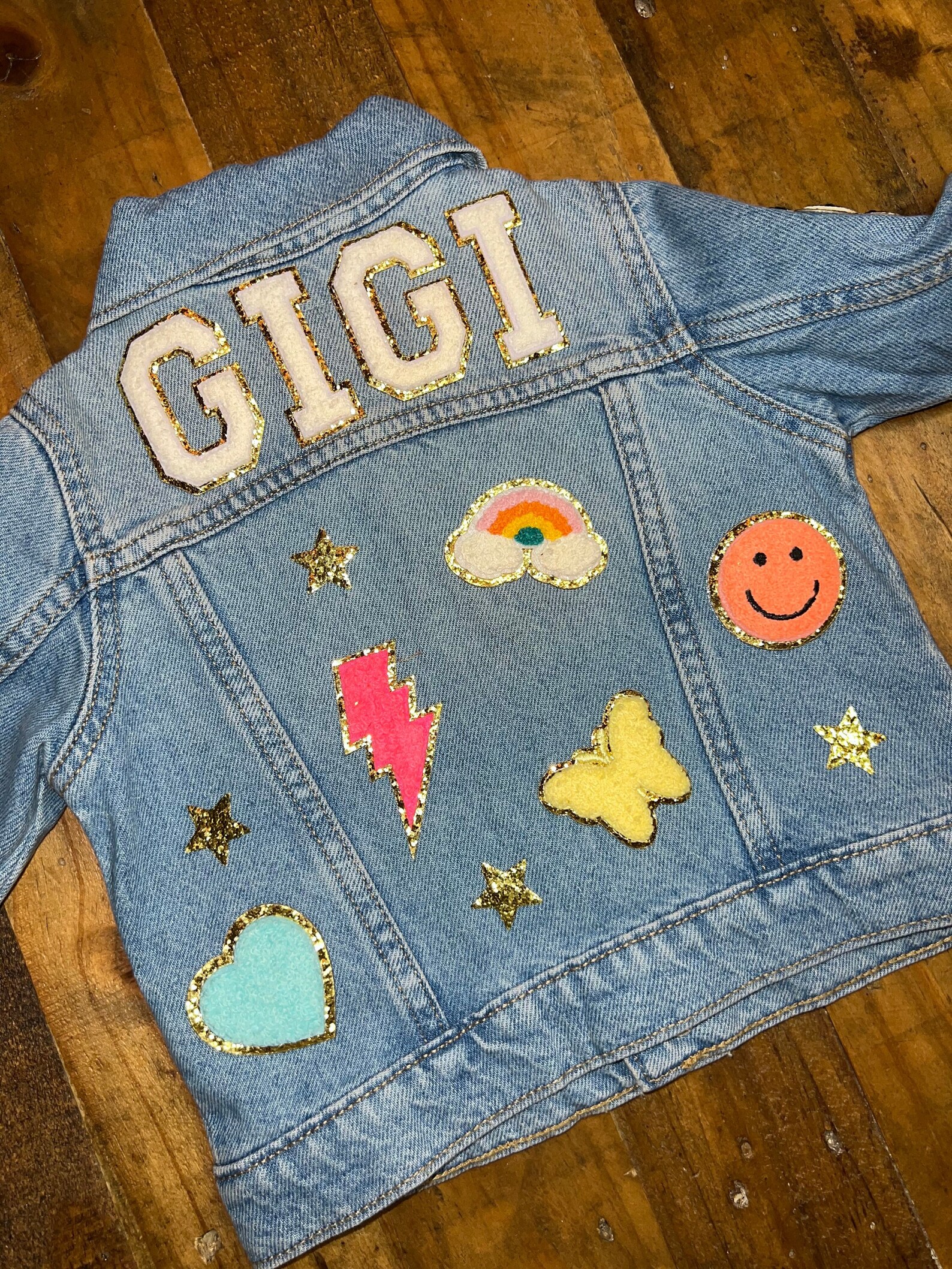 Personalized Denim Jackets for Kids Toddlers Babies Jean Jackets Custom ...