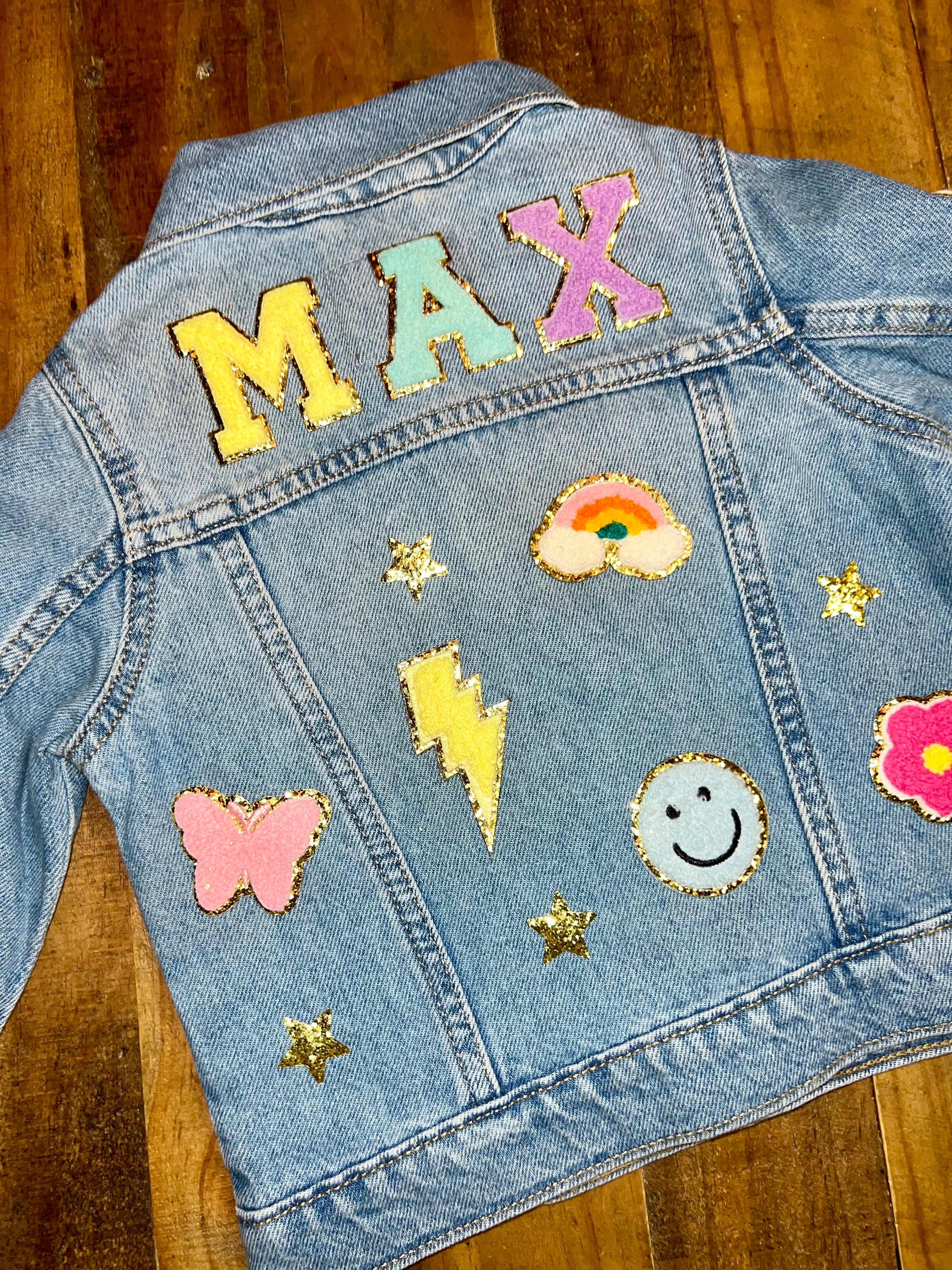 Personalized Denim Jackets for Kids Toddlers Babies Jean Jackets Custom ...