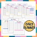 2024 ADHD Planner for Kids Digital and Printable Cleaning Schedule ...