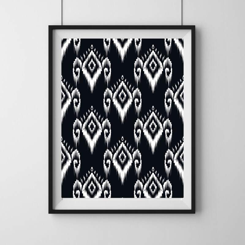 Ikat Painting - Etsy
