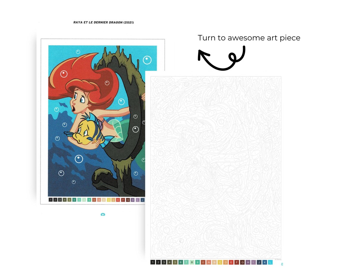 100 Printable Mystery Coloring Pages, Coloriages-mystères PDF, Cute ...