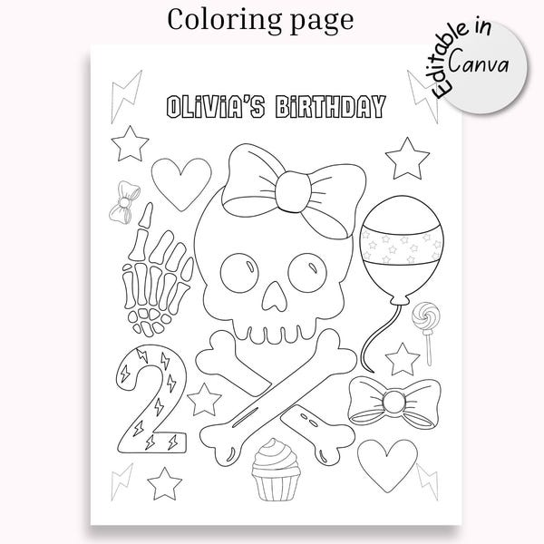 Bad Two the Bone Party Supplies - Etsy