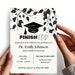 Ed.d Graduation Invitation , Doctorate Graduation Invitation, Graduate ...