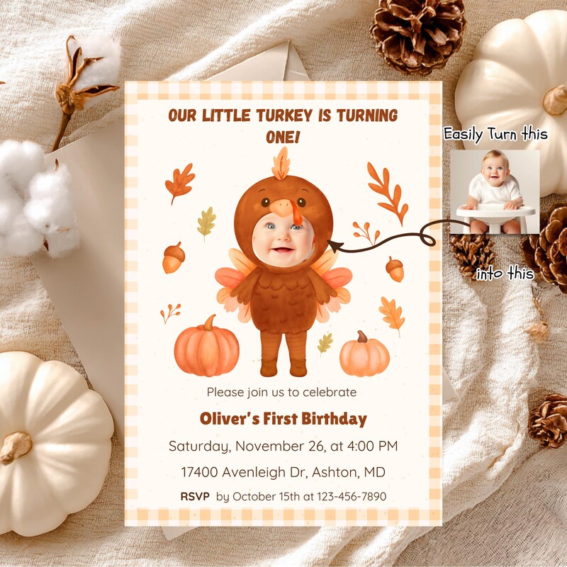 Turkey Birthday - Etsy